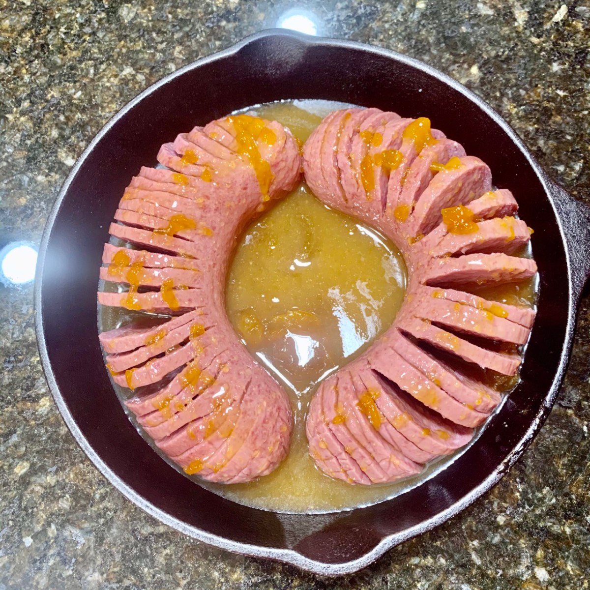 Hasselback Apricot Salami - InstaGrandma's Kitchen