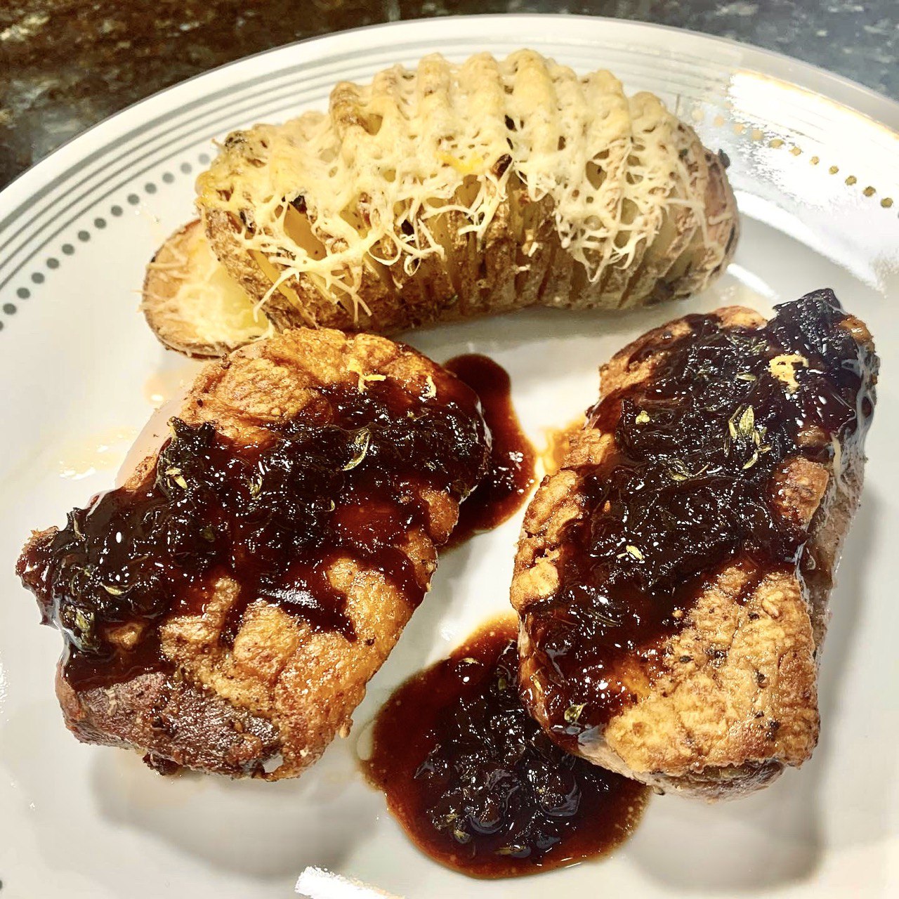 Pomegranate Thyme Reduction - InstaGrandma's Kitchen