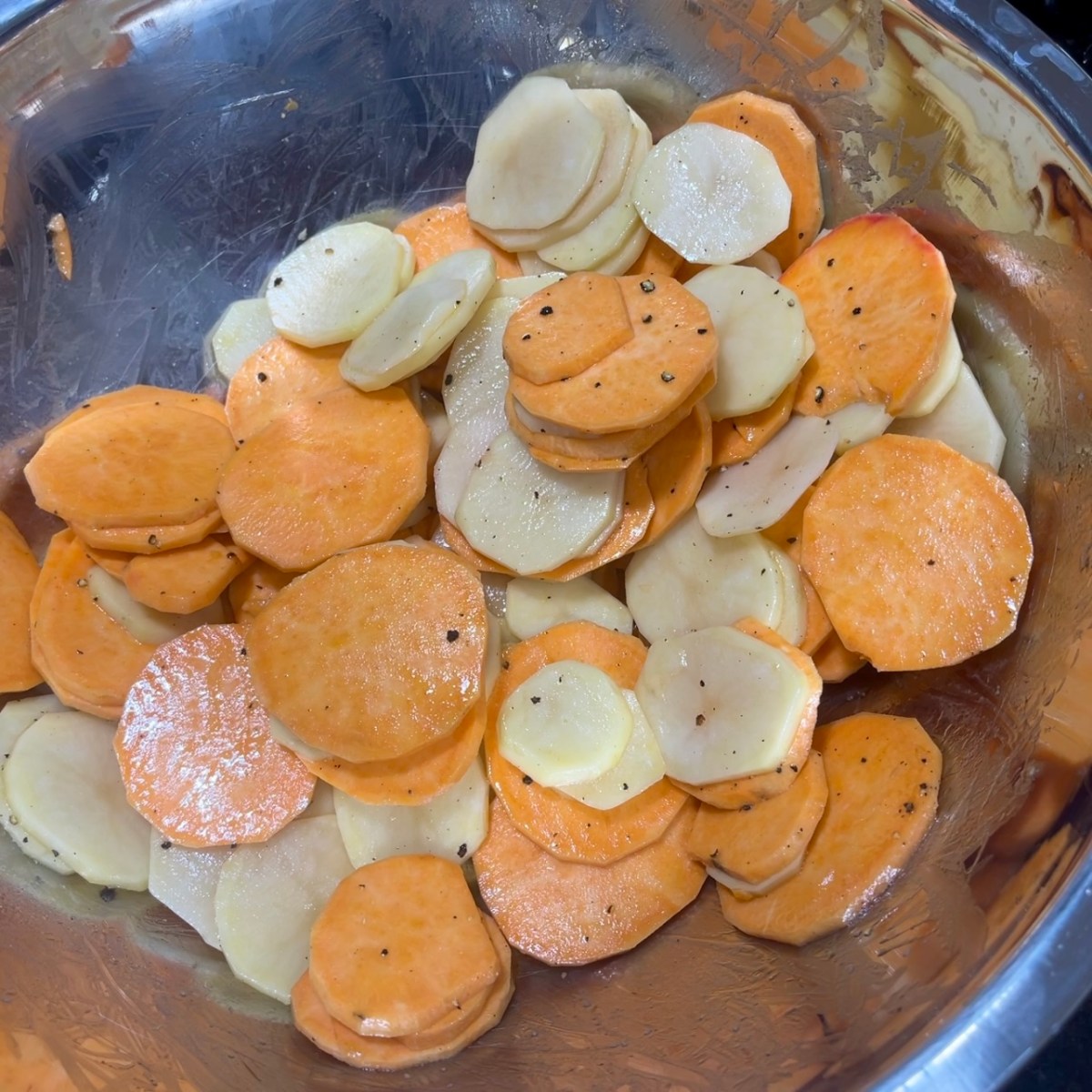 Surprisingly Simple Root Vegetable Tian - InstaGrandma's Kitchen