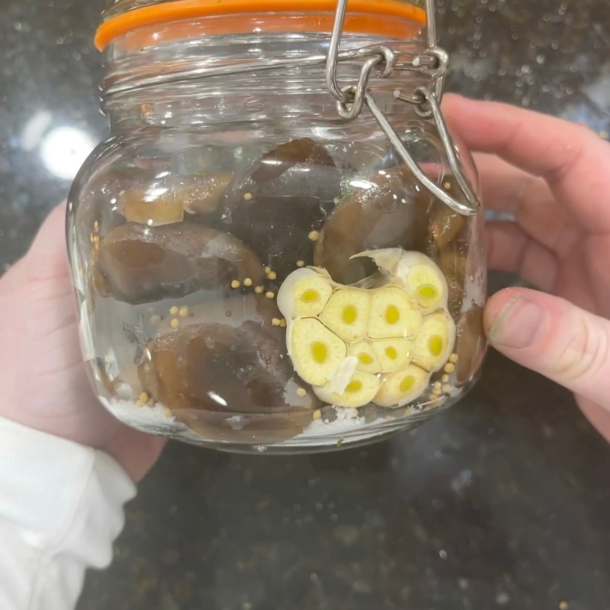 Pickled Shiitake Mushrooms - InstaGrandma's Kitchen